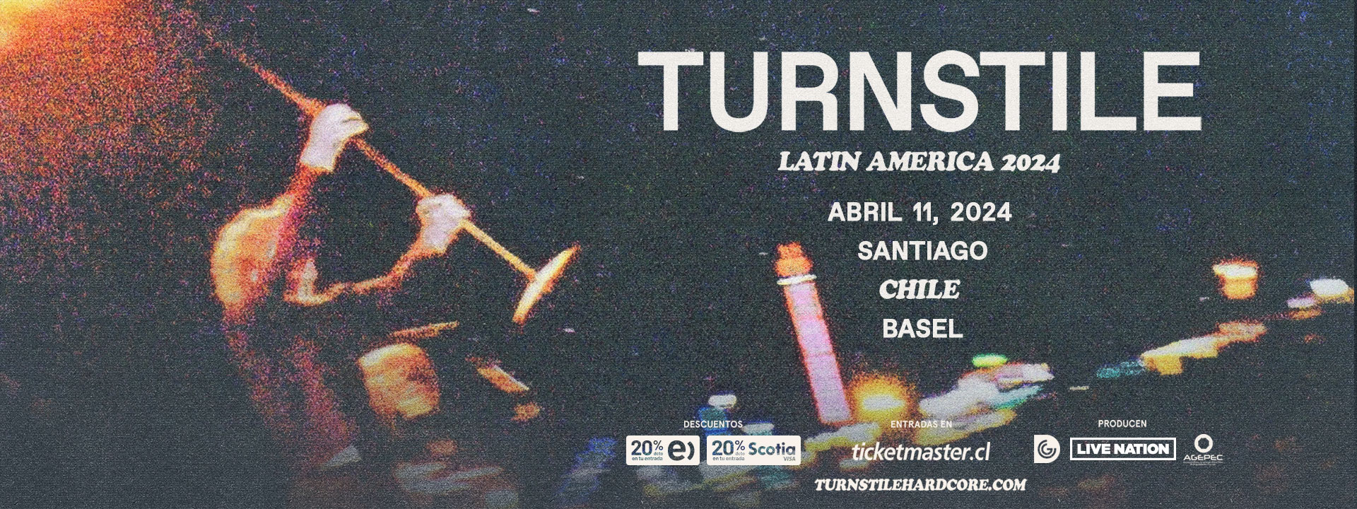 ¡TURNSTILE en Latinoamérica 2024: El hardcore llega con todo ...